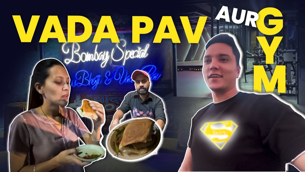 Bombay का Special बड़ा पाव Mohali में 😋| Chandigarh Food Vlog | Mukesh and Bani Vlogs - YouTube