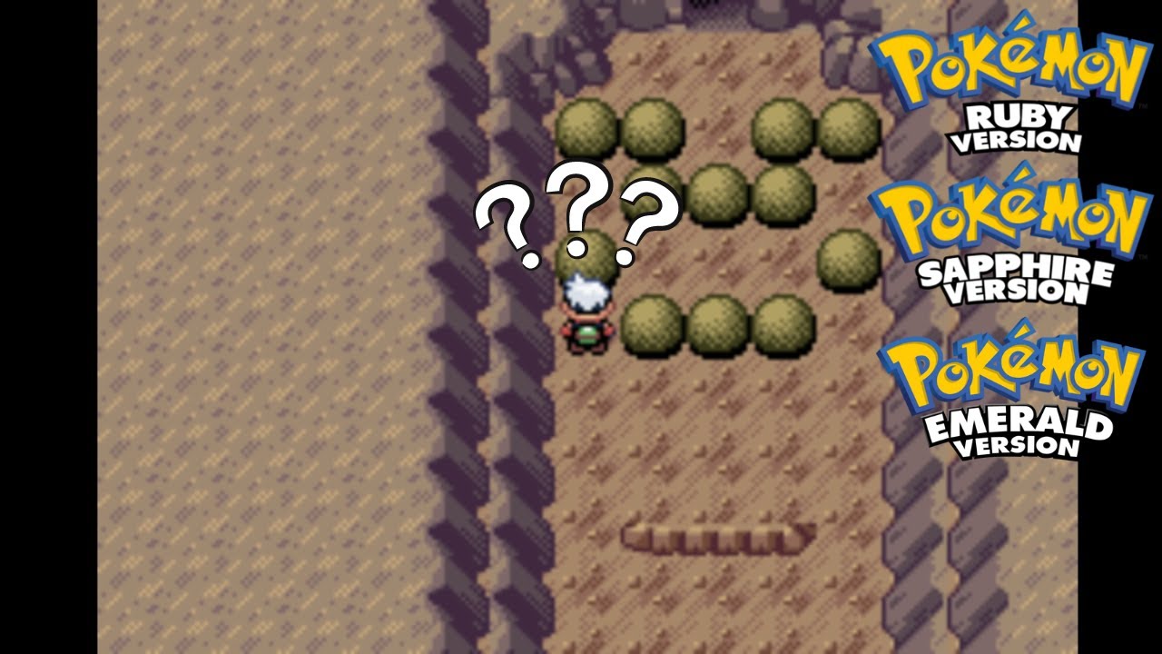 How to solve the LAST puzzle in Seafloor Cavern? (Pokemon R/S/E) - YouTube