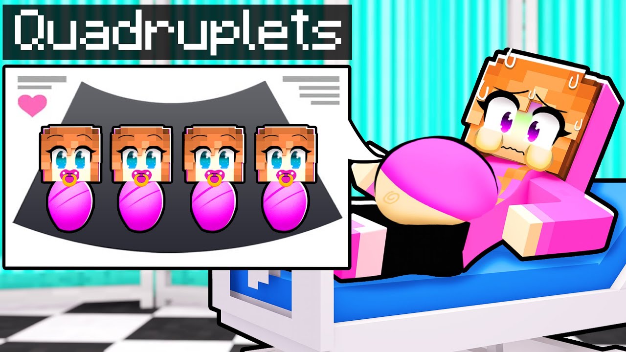 Gracie Is Having Quadruplets In Minecraft Youtube