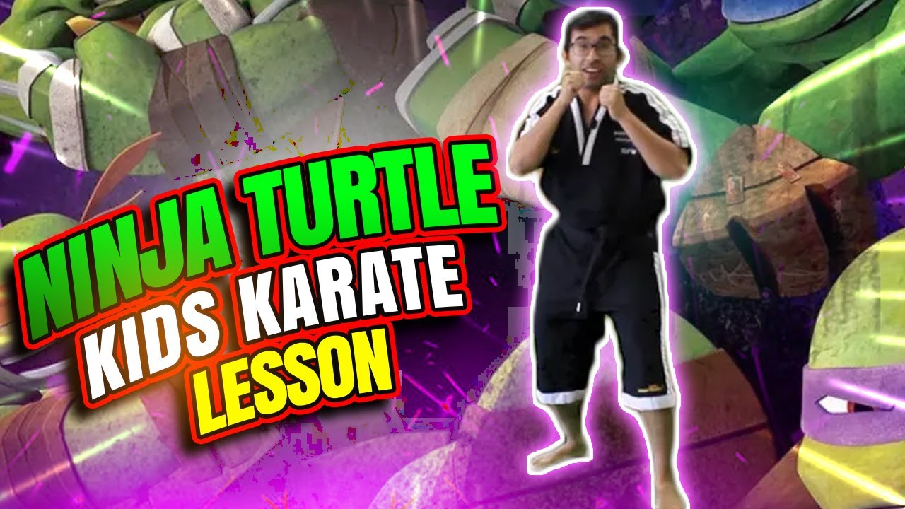 Ninja Turtle Karate Lesson for Kids At Home | Dojo Go (Week 18) - YouTube