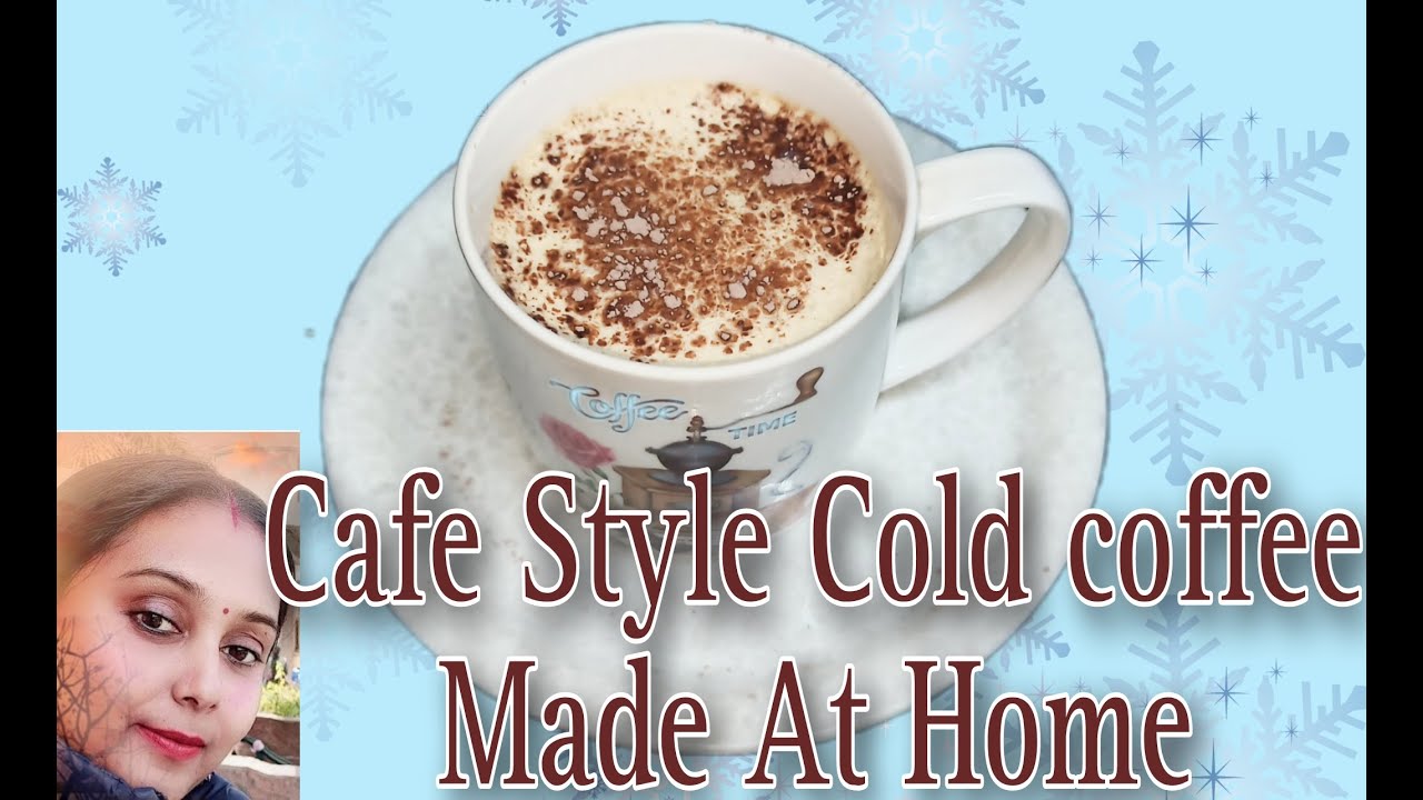 Summer 🏝️ Special Cold Coffee ☕ Ghar Par Banaye 1 minute Me#Cold coffee ...