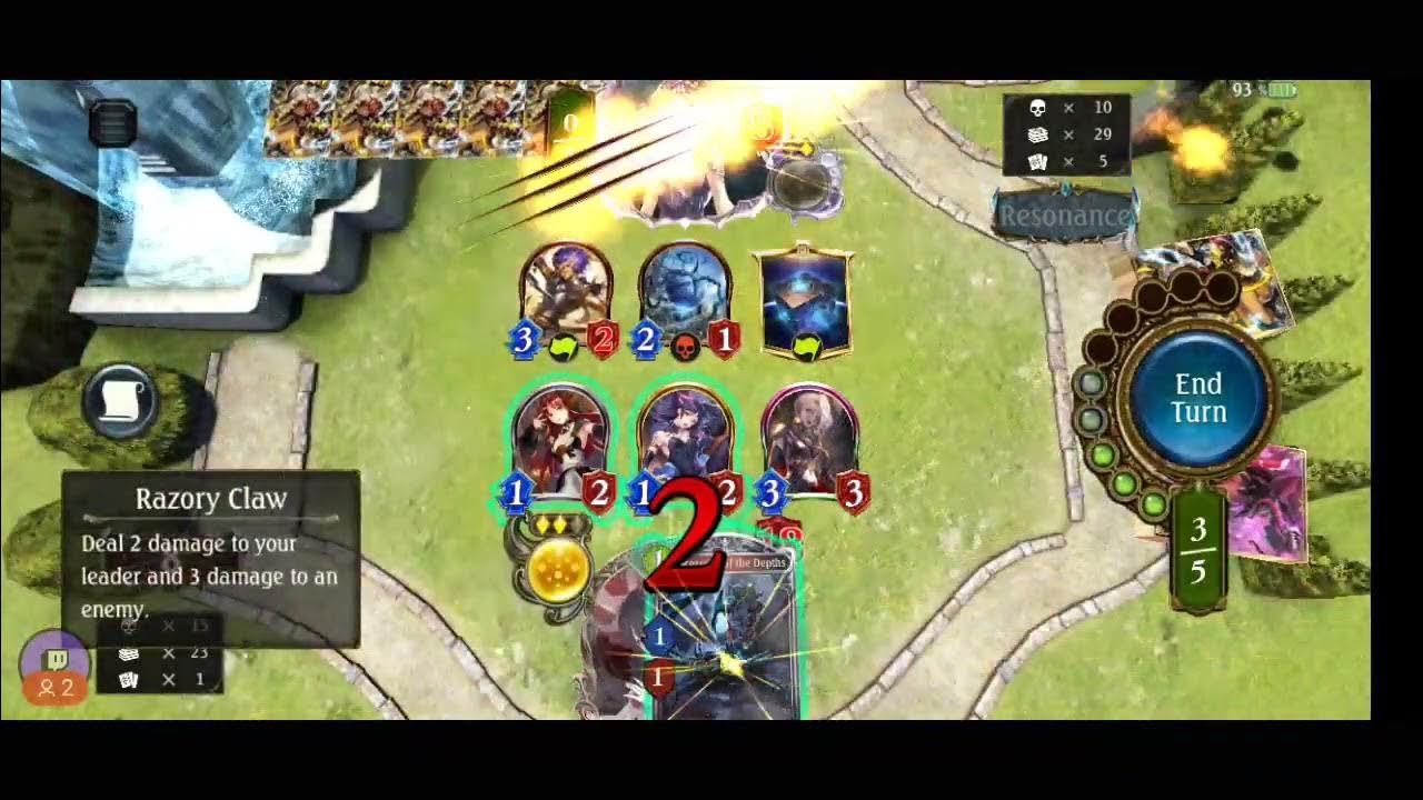 (Masters 4K Rotation) Handless Blood vs Portalcraft [Shadowverse/Eightfold Abyss: Azvaldt] - YouTube