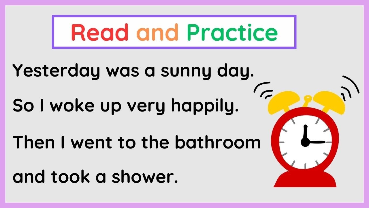 Reading Practice to Fluently Improve Your English Pronunciation - YouTube