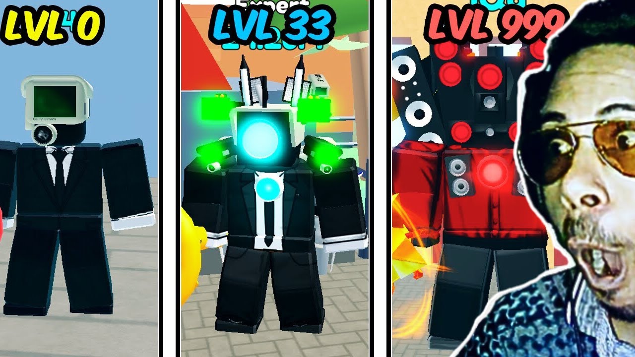 Becoming the MAX LEVEL TITAN CAMERAMAN in Roblox Titan Training ...