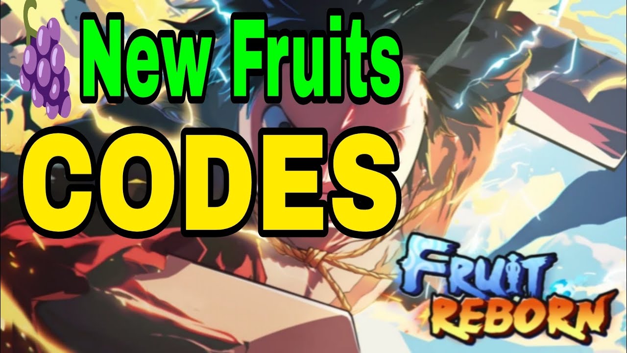 [🍇NEW FRUITS] FRUIT REBORN CODES [ROBLOX] - YouTube