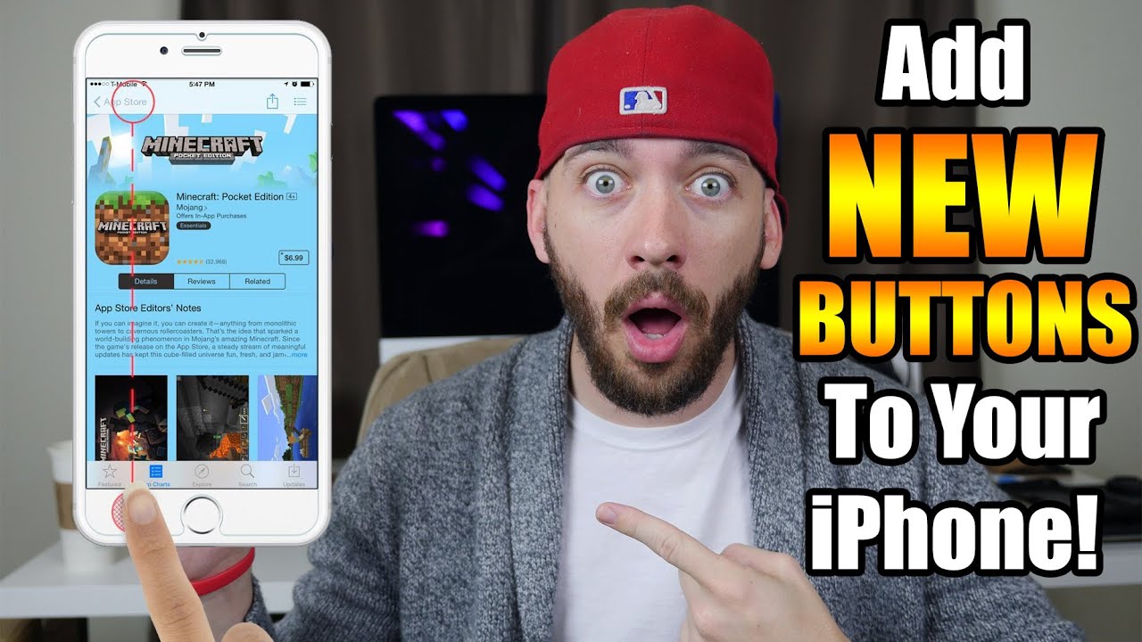 How to Add New Buttons on Your iPhone! - YouTube