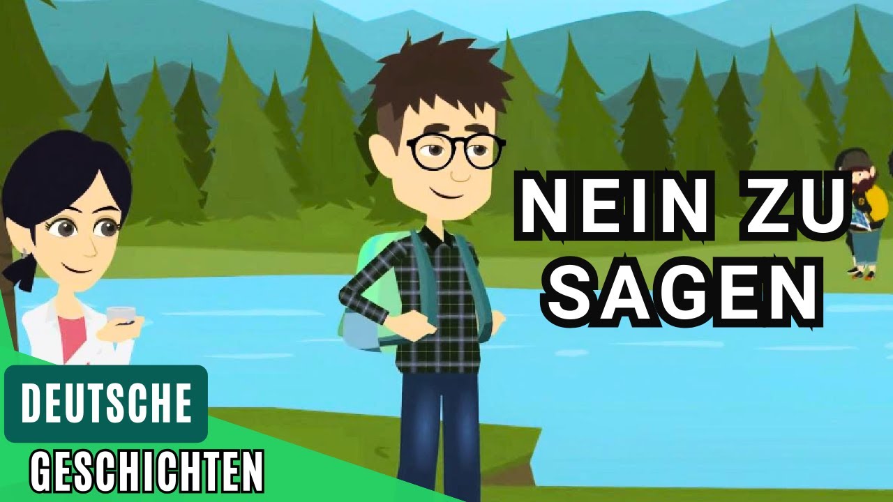 Lerne Deutsch mit Spass: Nein zu sagen! | Learn German with Stories (A2 ...