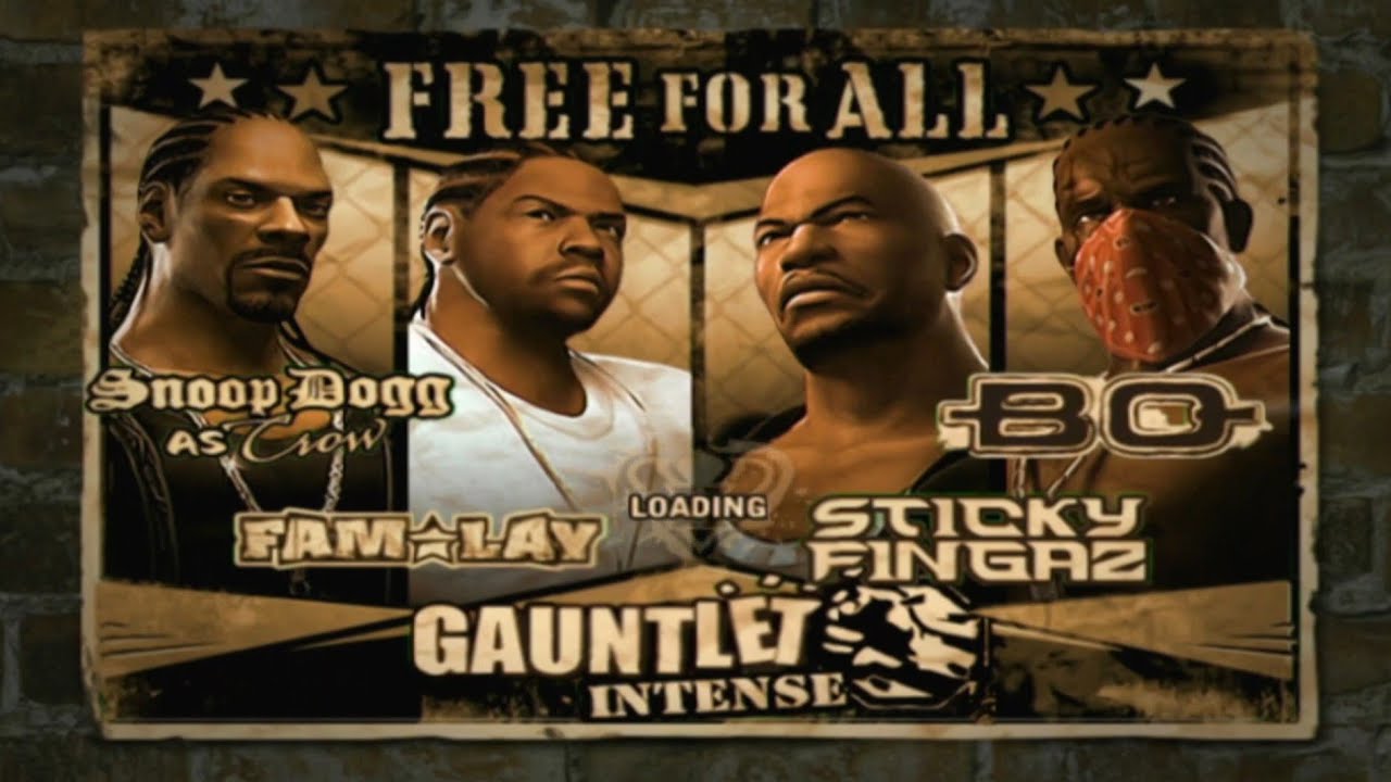 Def Jam Fight For NY | CROW vs FAM-LAY vs STICKY vs BO | HARD! (PS3 ...