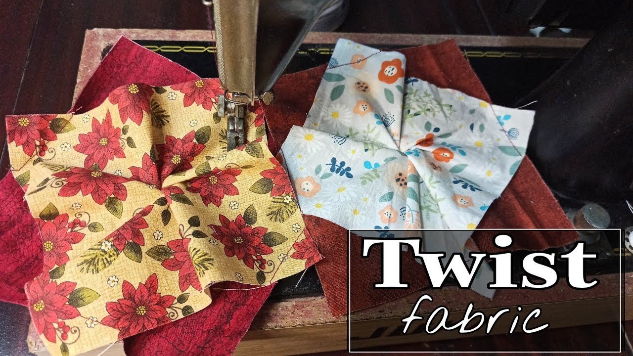 Sewing tips and tricks | How to twist fabric - YouTube