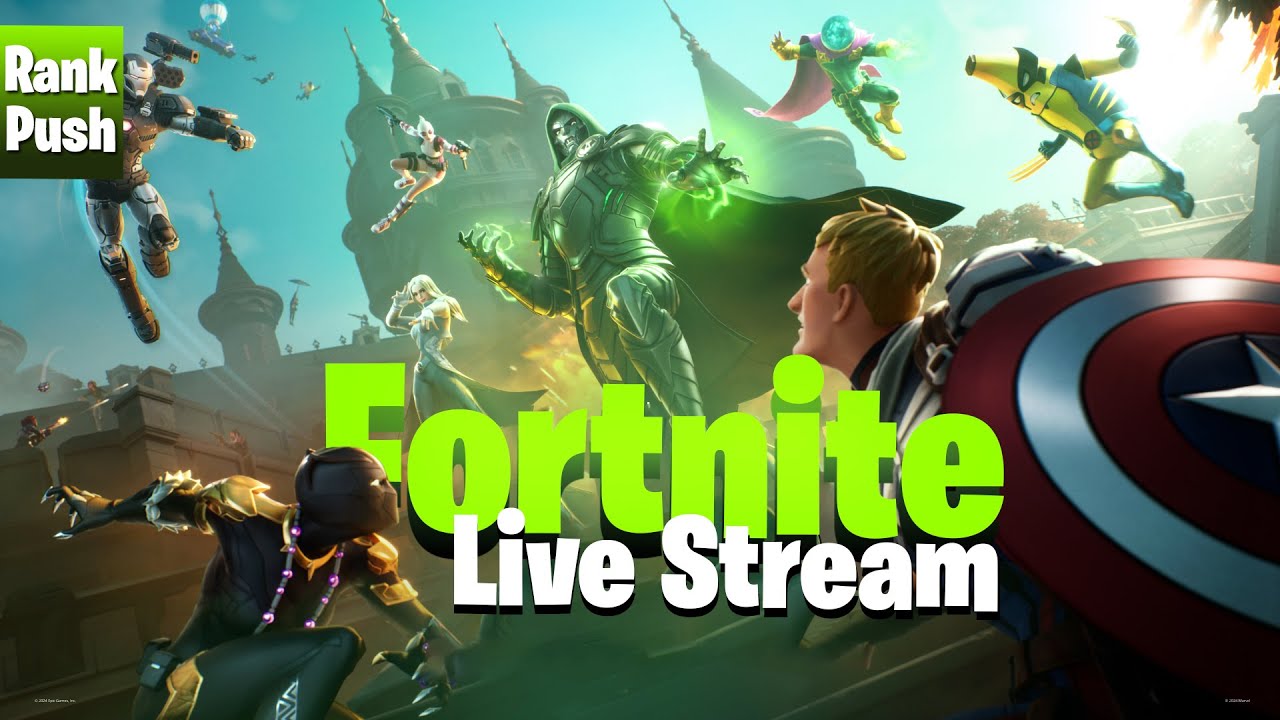 🔴FORTNITE LIVE STREAM | FORTNITE NEW SEASON RANK PUSH⚠️ - YouTube
