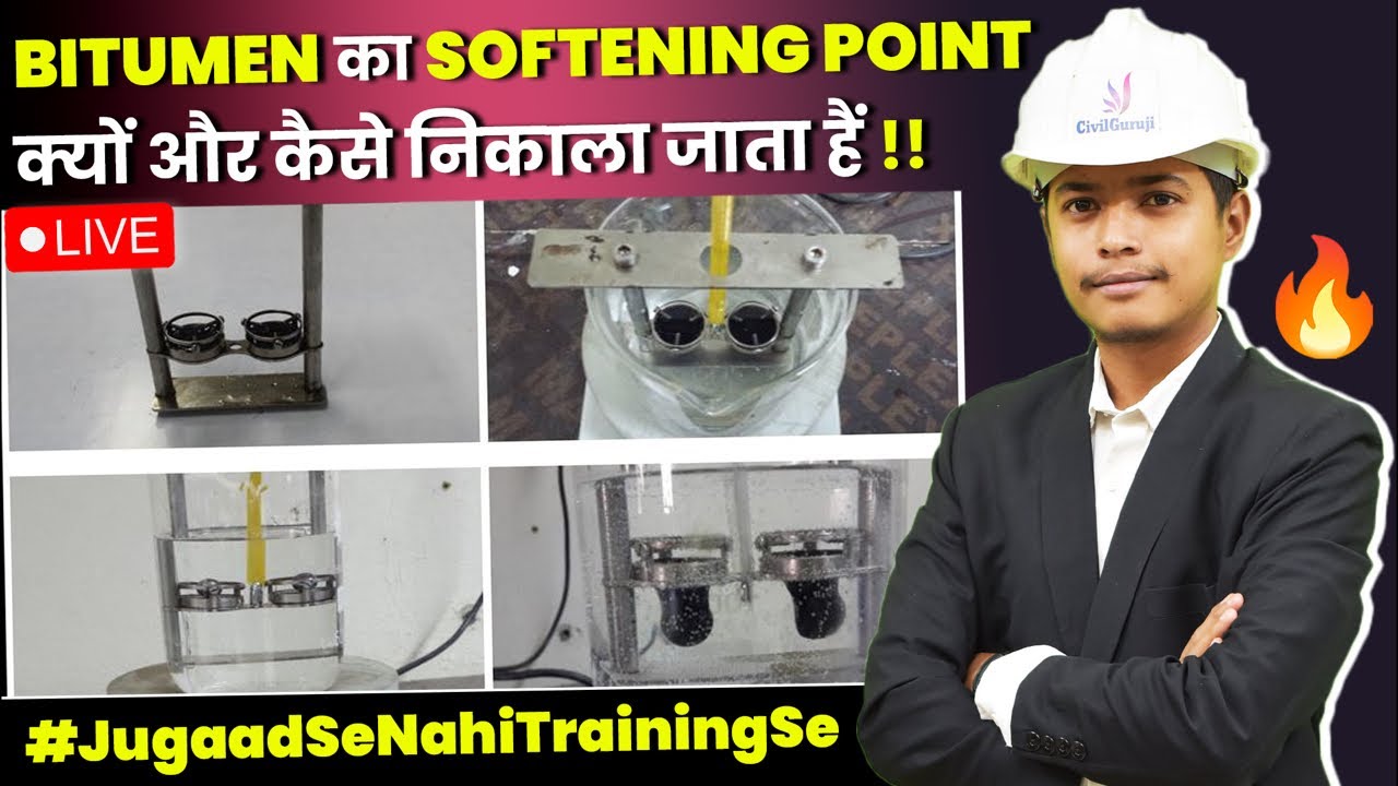 How To Measure Softening Point of Bitumen | Find Softening point of ...