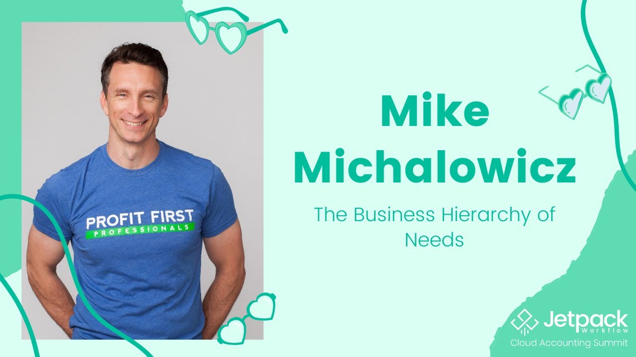 Mike Michalowicz: The Business Hierarchy of Needs - YouTube