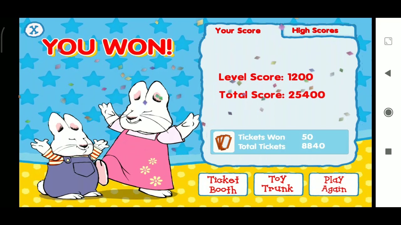 Max and Ruby: Rabbit Racer Easy Level 21-30 - YouTube
