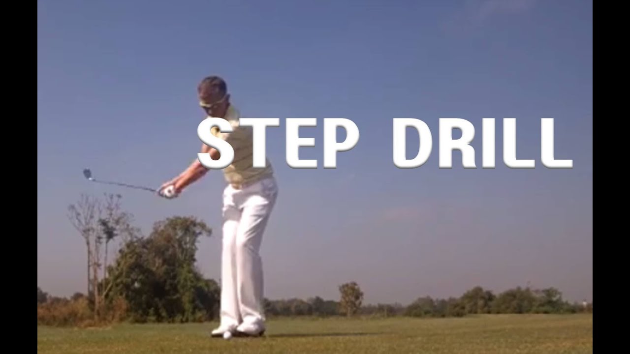 Golf Downswing Instruction Step Drill Youtube