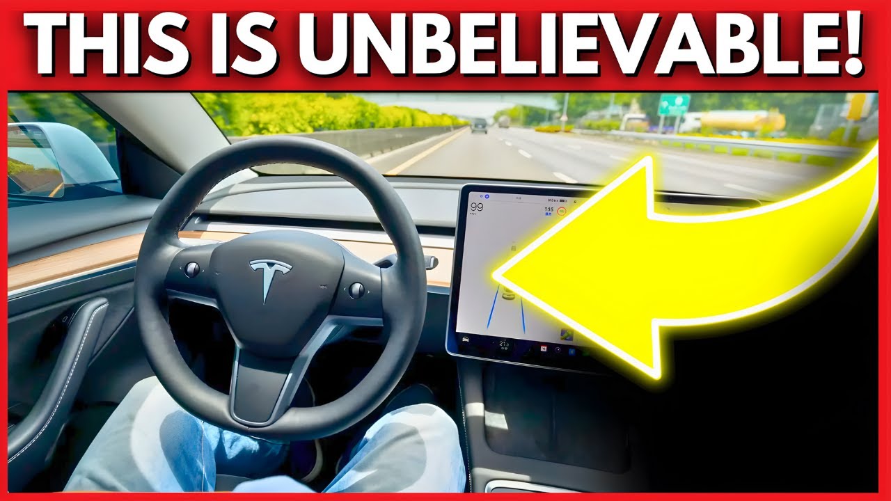Tesla’s SELF-DRIVING CAR Leaves Drivers SPEECHLESS! - YouTube