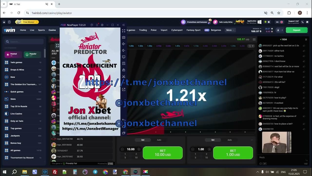 1win Aviator Predictor: How JON XBET's Tool Can Change Your Game - YouTube
