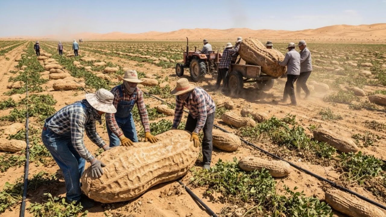 They Tried Growing Peanuts In The Desert - The Results Shocked Millions ...