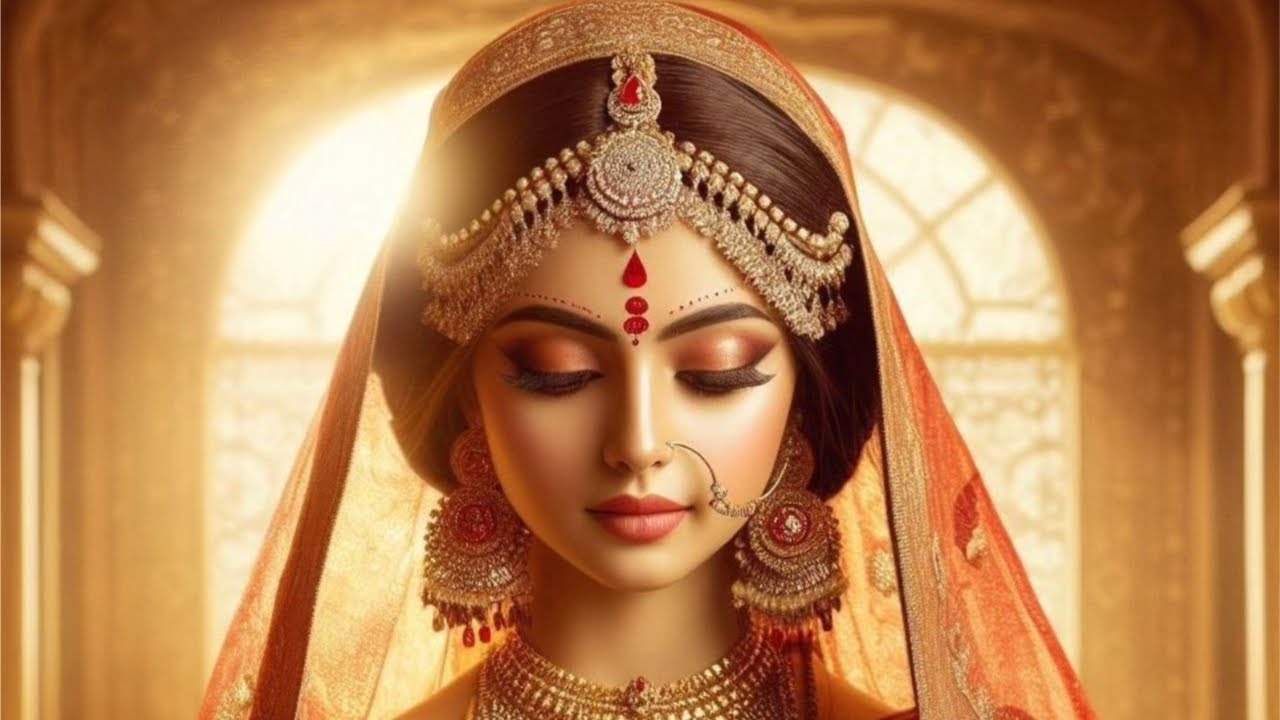 Why Indian Women Apply Saffron (Sindoor) on Their Forehead - YouTube