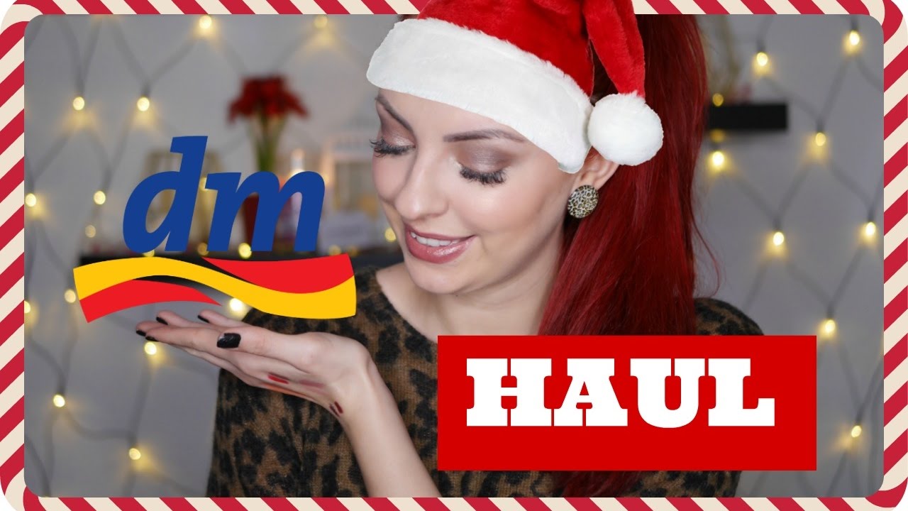 XL DM & ROSSMANN HAUL | DEZEMBER 2016 | NEUHEITEN | Mermaid_xo_ - YouTube