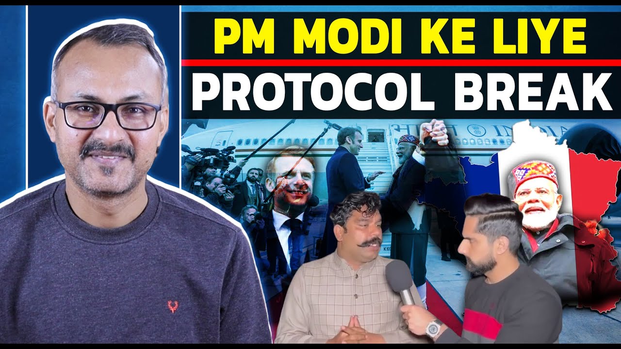 French President Macron Breaks Protocol for Modi Realtime YouTube Live View Counter 🔥 ...