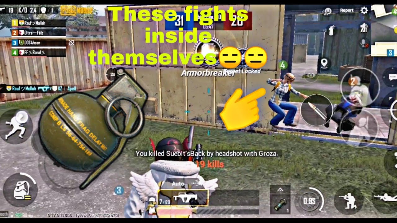 PUBG MOBILE warehouse TDM These fights inside themselves😑 - YouTube