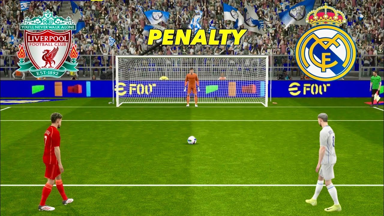 REAL MADRID VS LIVERPOOL FULL PENALTY SHOOTOUT | RMA VS LIV HIGHLIGHTS ...