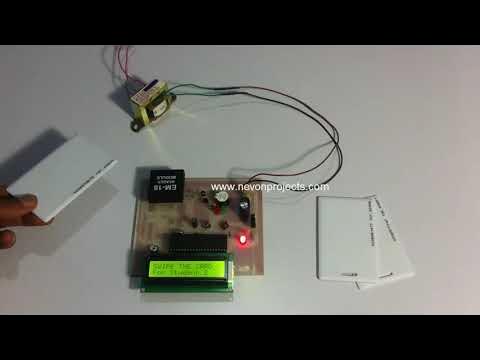 RFID Based Attendance System Project - YouTube