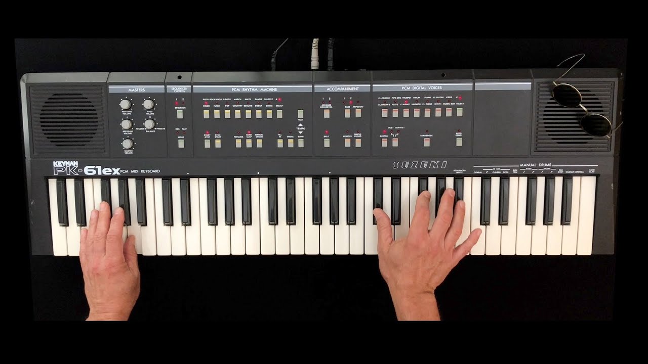 Thomas Dolby - One of Our Submarines - Vintage Suzuki Keyboard Cover ...