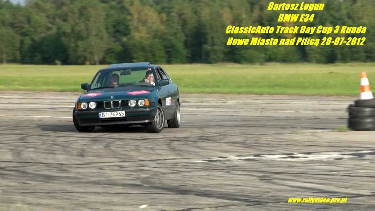 Bartosz Legun - BMW E34 - ClassicAuto Track Day Cup - 3 Runda NMnP 28-07-2012 - YouTube