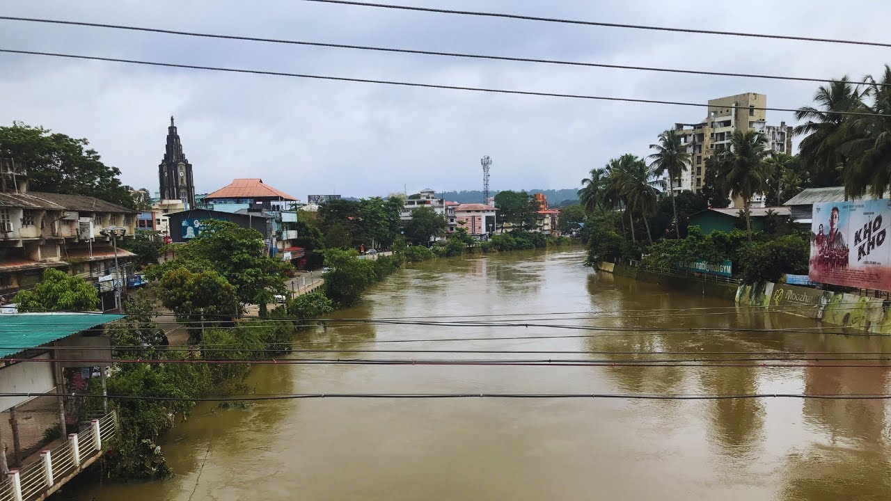Pala news | Meenachilar | Kerala | Pala Town | Riverview road ...