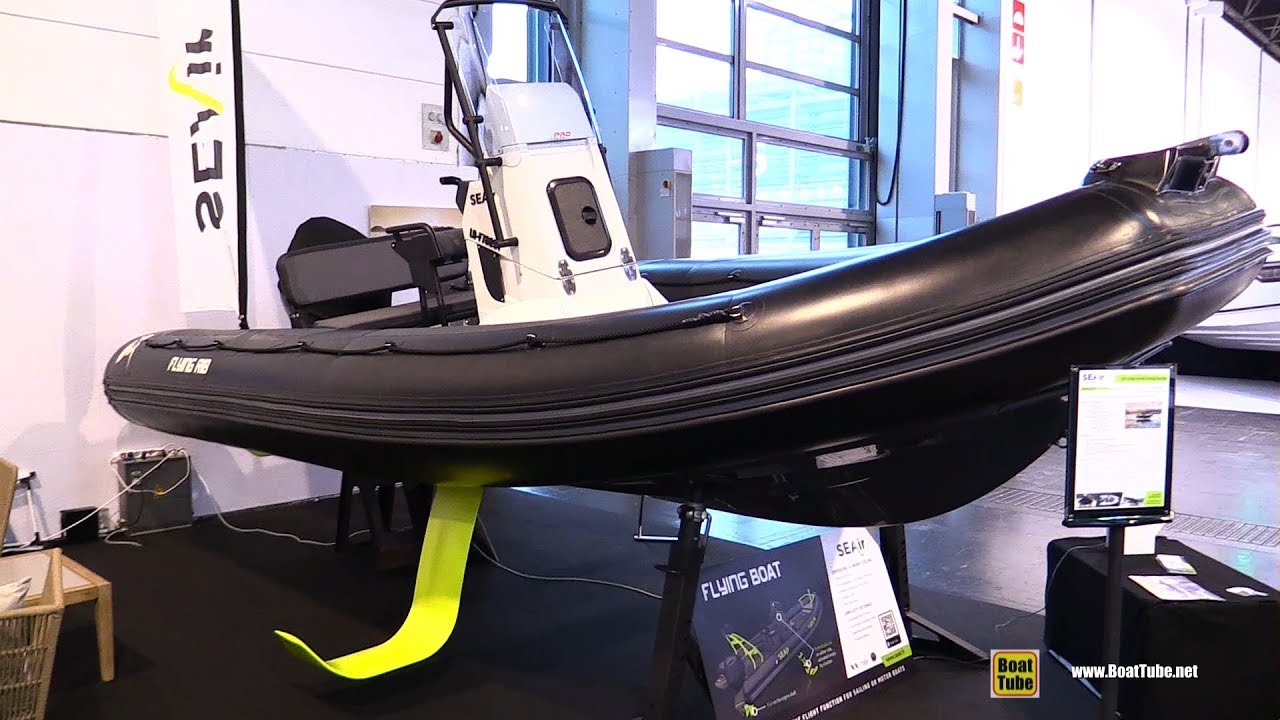 2020 SEAir Flying Rib Foiling Inflatable Boat - Walkaround Tour - 2020 ...