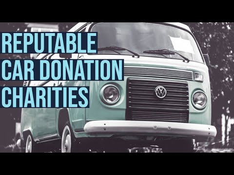 Reputable car donation charities - YouTube