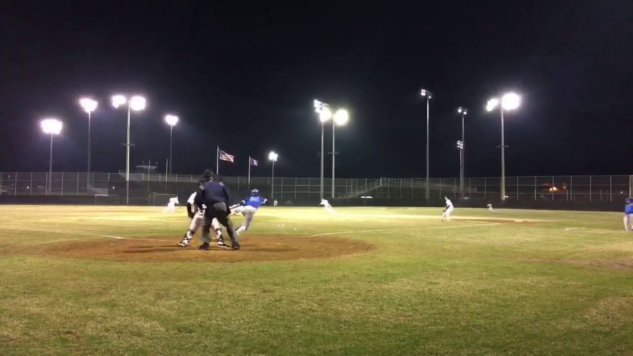 South Lakes Seahawks 2020 Josh Meade RBI Single 03-25-19 - YouTube