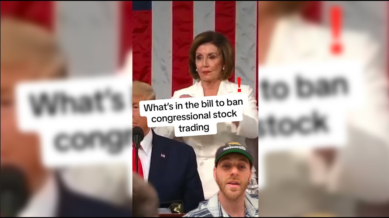 What's in the bill to ban congressional stock trading - YouTube