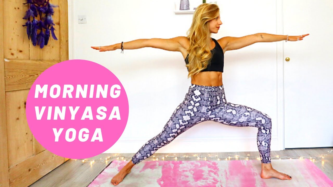 Morning Vinyasa Flow | Rise & Shine Yoga Class | 20 mins - YouTube