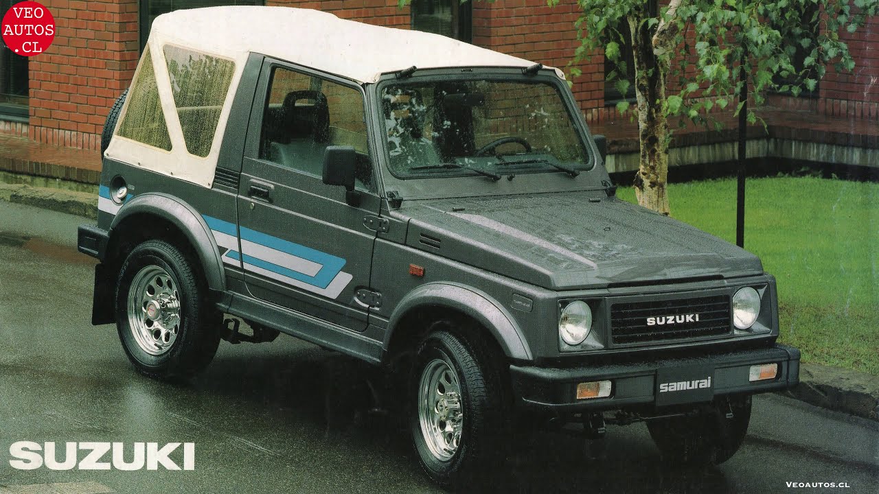 Suzuki Samurai SJ413 Brochure 1988. - YouTube