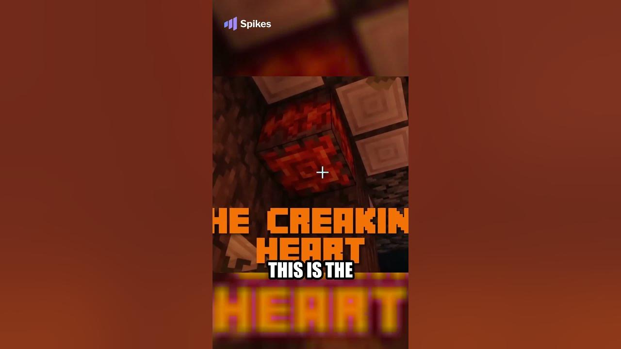 The Secret Behind Minecraft's Creaking Heart A Game Changer - YouTube