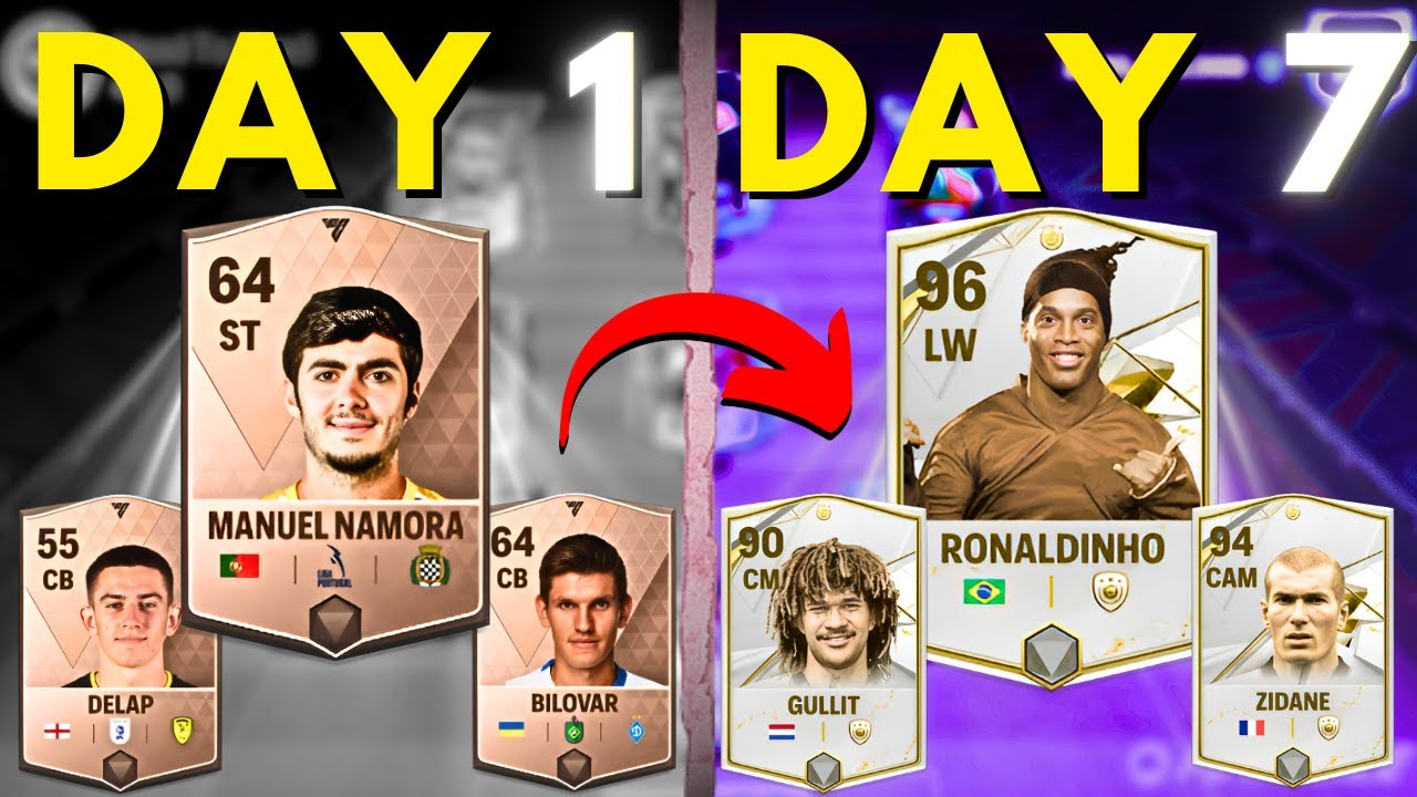 Can I Beat FC Mobile Using ONLY BASE ICON Players - EP 1 - YouTube