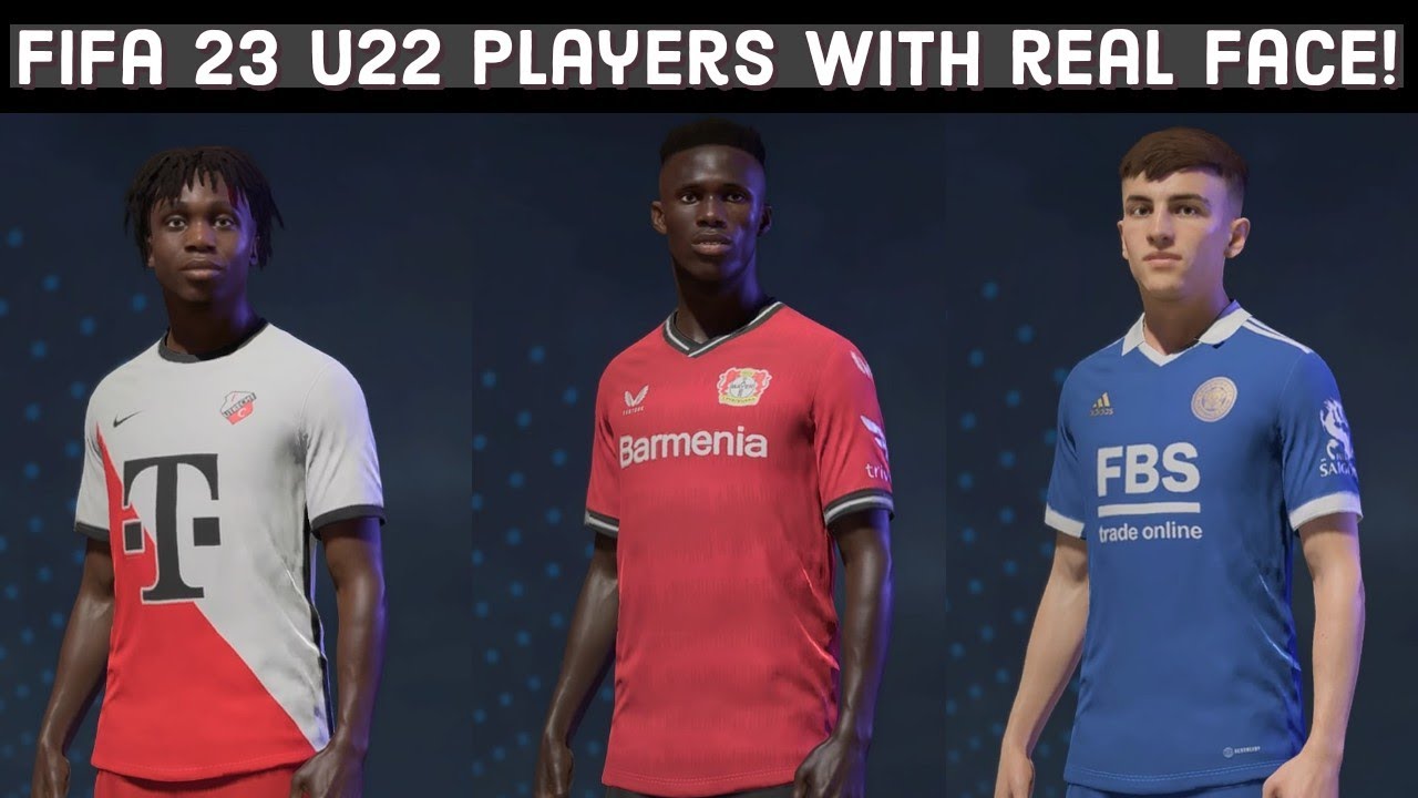 FIFA 23 | All u22 players with real face! Pt. 1 - YouTube