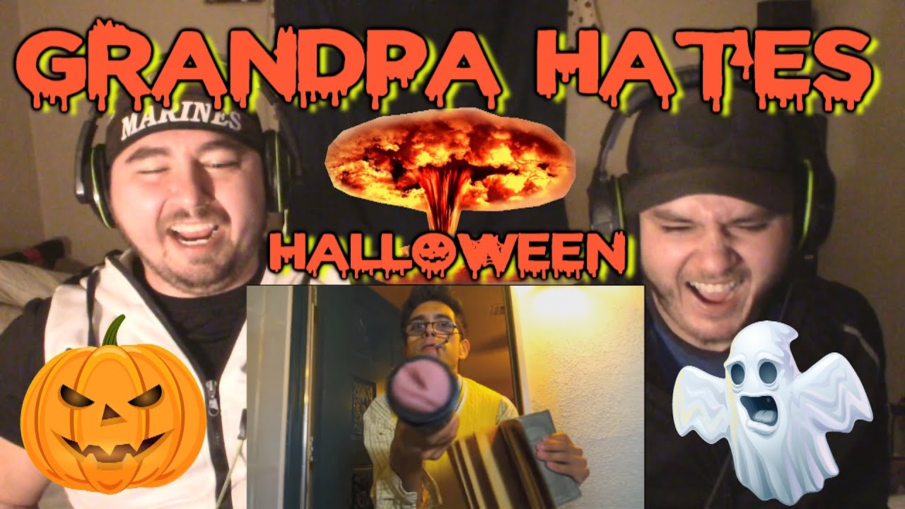 Brandon Rogers | Grandpa Hates Halloween (OFFENSIVE) Reaction - YouTube
