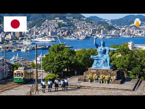 Nagasaki🇯🇵 The Beautiful Port City That Survived and Changed World History | 4K