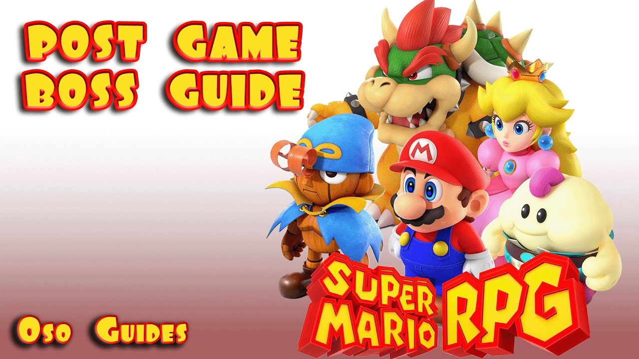 Super Mario RPG: Post Game Bosses - YouTube