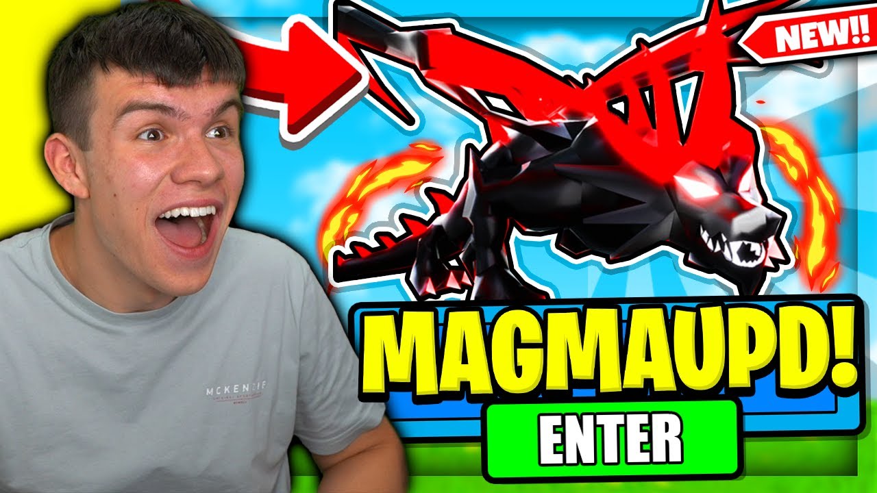 ALL NEW SECRET *MAGMA WORLD* UPDATE CODES In Roblox Tapping Simulator ...