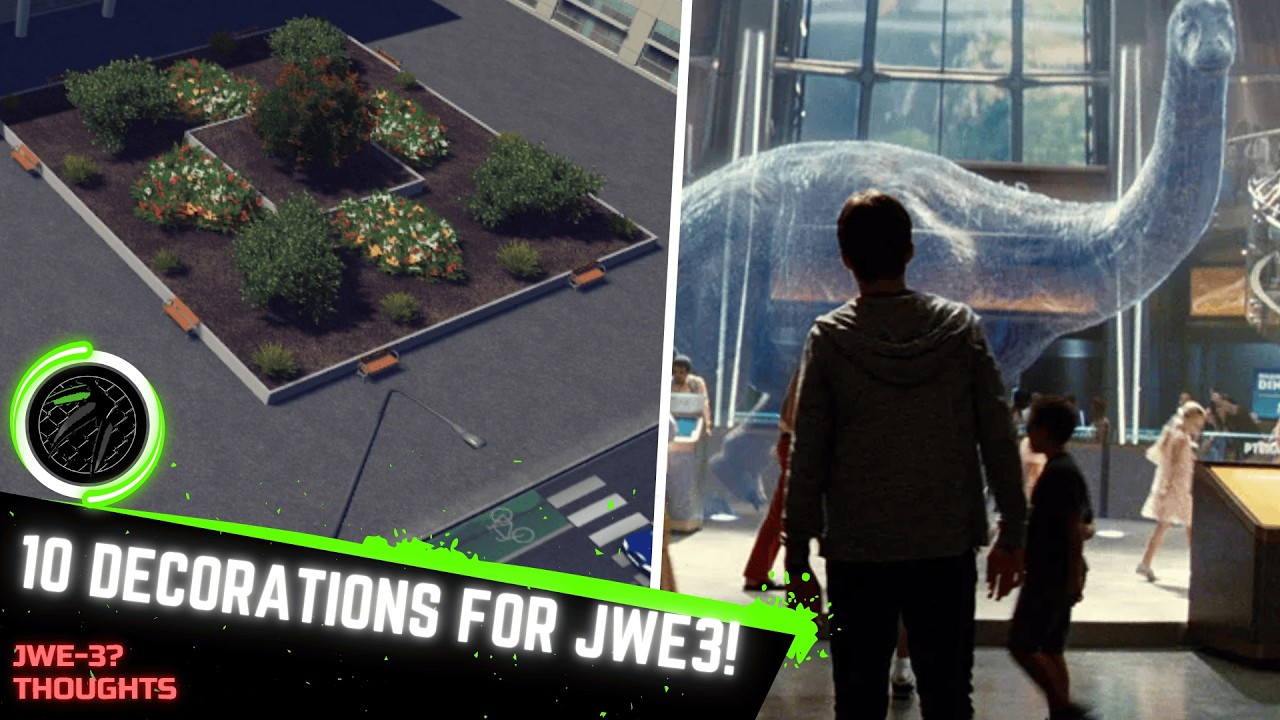 Decorations Jurassic World Evolution 3 Should Consider Having...| JWE3 ...