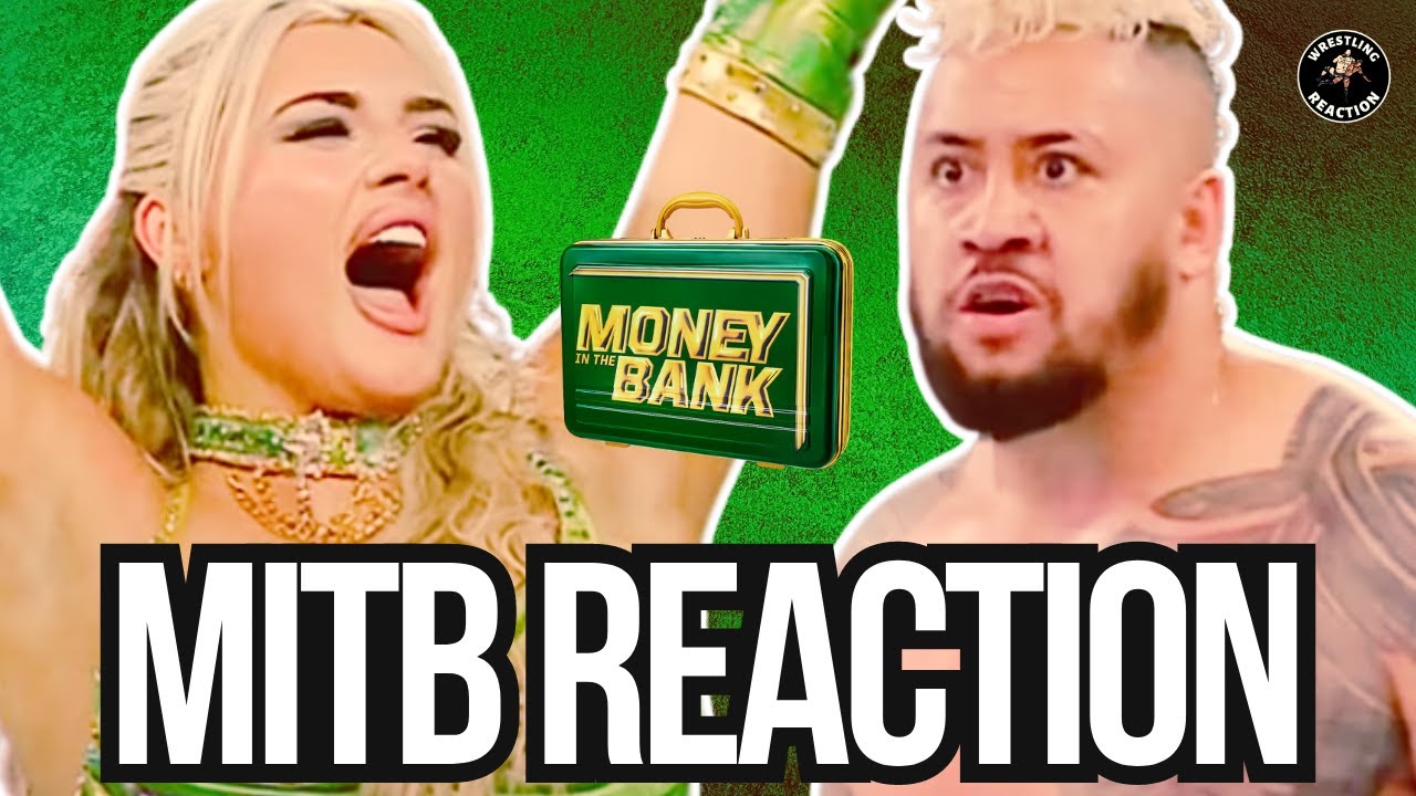 WWE MONEY IN THE BANK 2024 REACTION - Solo Sikoa PINS Cody Rhodes ...