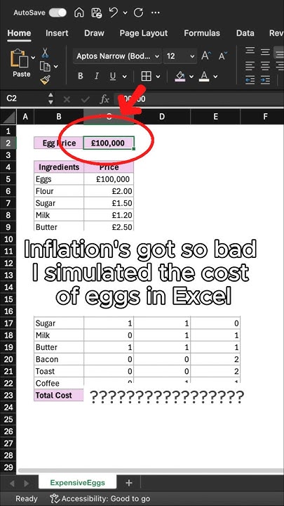Happy Easter 🐣 enjoy this Egg-cell video #excel #spreadsheetmagic # ...