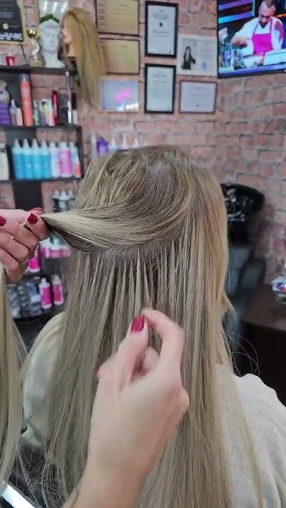 Наращивание волос на короткие волосы Shorts наращиваниеволос Hair