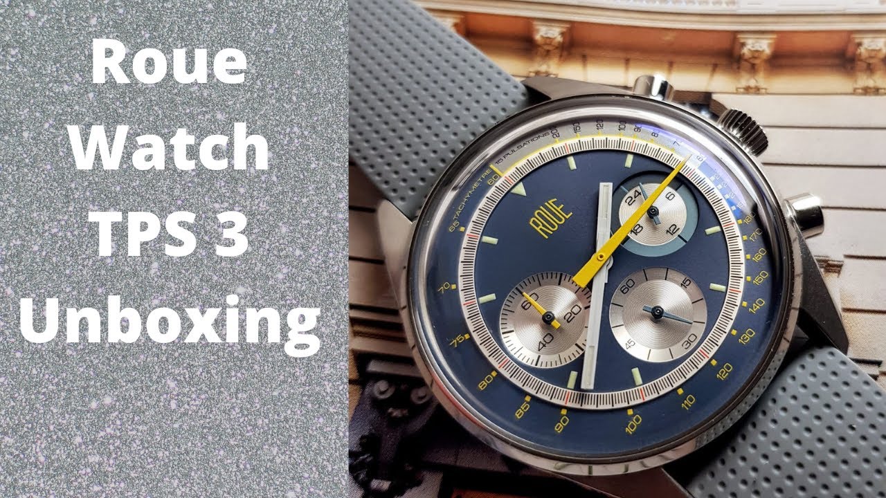 Roue Watch TPS 3 Unboxing - YouTube