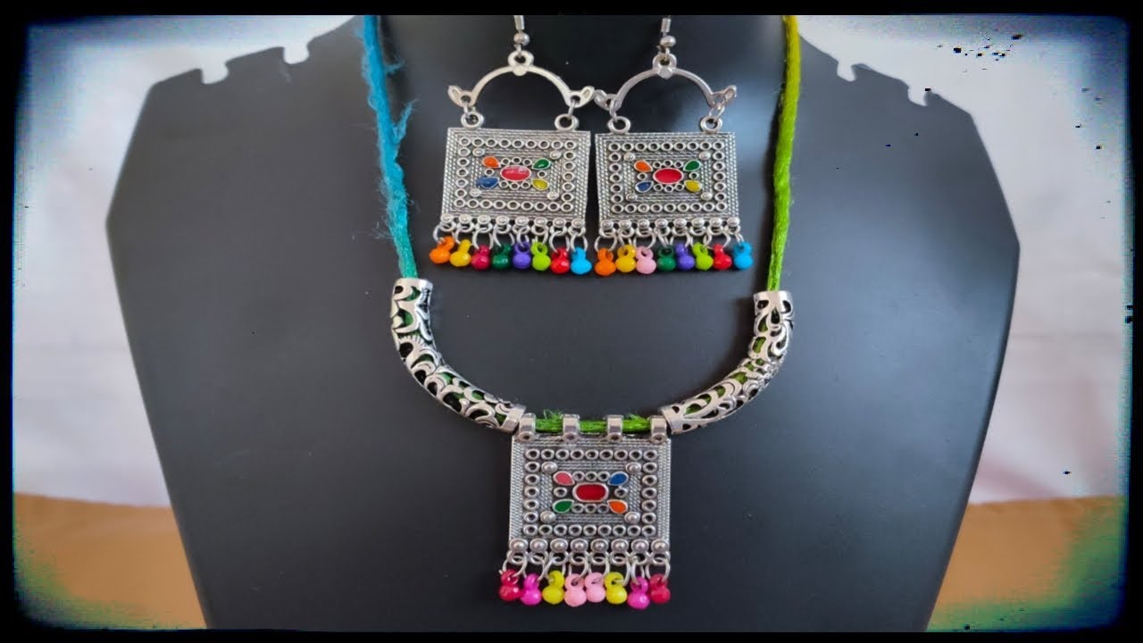 Holi Special Handmade Necklace Instant Necklace Making At Home How To Make Necklace At Home holi-special-handmade-necklace-instant-necklace-making-at-home-how-to-make-necklace-at-home
