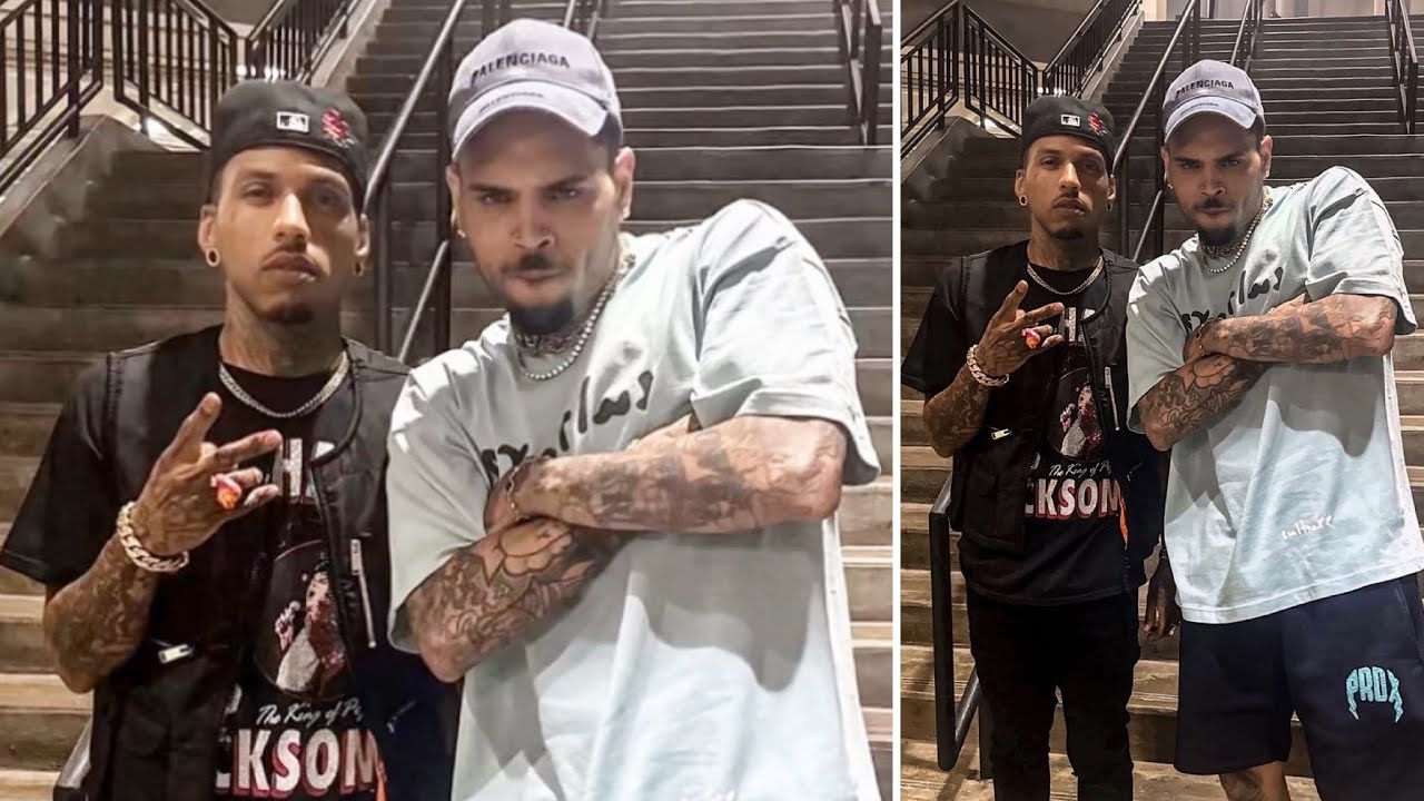 Kid Ink Watched Chris Brown's Concert On The 11:11 Tour “Fire Dou ...